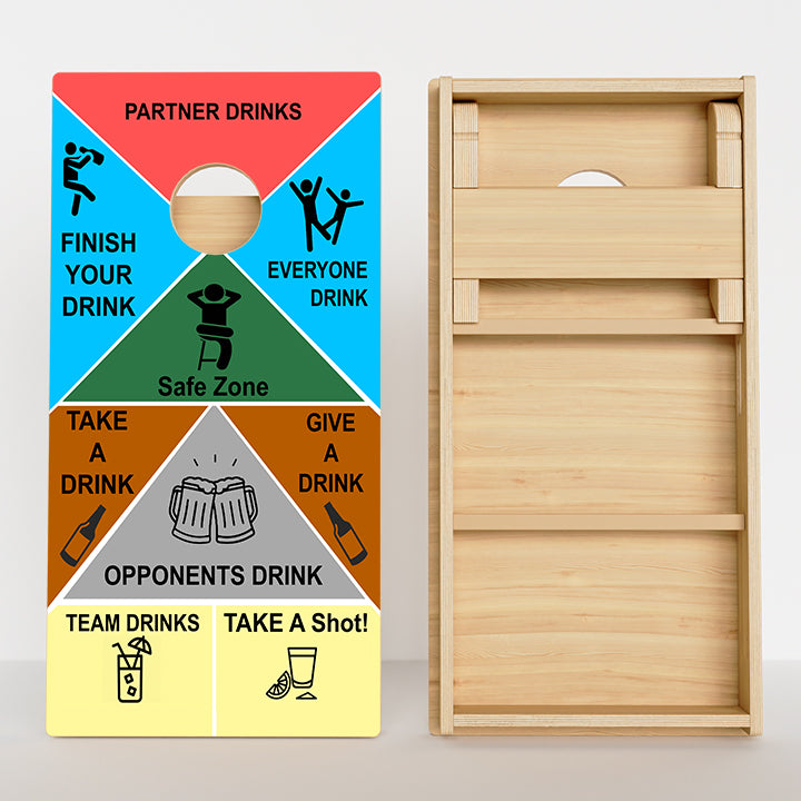 Drinking Game Professional Cornhole Boards – CornholeGamesUSA